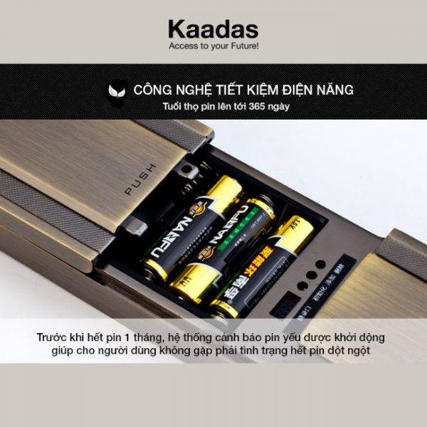 Kaadas 6002 - Khóa cửa thông minh dành cho đại sảnh