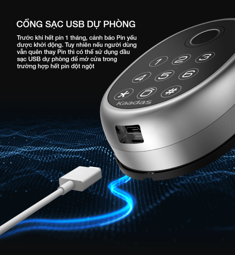 Giải mã khóa cửa thông minh Kaadas M9 - Kaadas Việt Nam