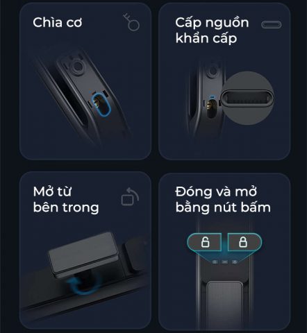 Kaadas Q3 - Khóa cửa thông minh Kaadas mới ra mắt