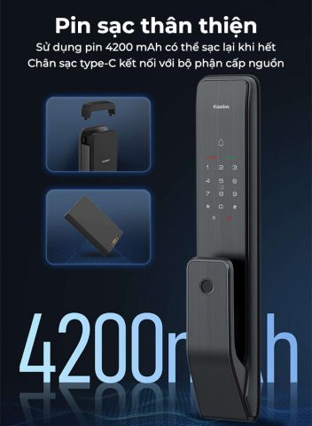 Kaadas Q3 - Khóa cửa thông minh Kaadas mới ra mắt